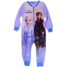 Fleeceoverall Schlafanzug Overall Einteiler Pyjama 86 92 98 104 für Kinder