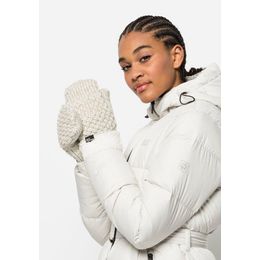 Jack Wolfskin Fäustlinge HIGHLOFT KNIT MITTEN WOMEN, weiß