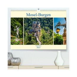 Calvendo Wandkalender Mosel-Burgen (Premium