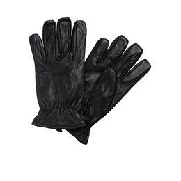 Jack & Jones Jack & Jones Lederhandschuhe JACROPER LEATHER GLOVE, schwarz