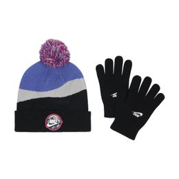 Nike Snow Day Beanie and Gloves Set 2-teiliges Mützen-Set für jüngere Kinder - Schwarz