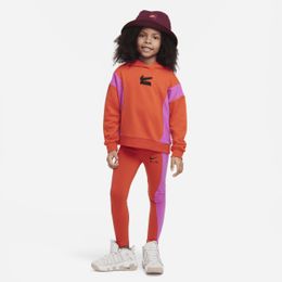 Nike Air French Terry Pullover and Leggings Set Set für jüngere Kinder - Rot