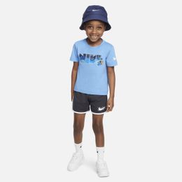 Nike Sportswear Coral Reef Mesh Shorts Set zweiteiliges Set für Kleinkinder - Grau