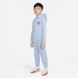 Nike CR7 Dri-FIT Pullover Hoodie and Joggers Set Set für jüngere Kinder - Blau