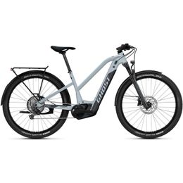 GHOST E-Bike E-Teru B Pro EQ, 12 Gang Shimano XT RD-M8100 Schaltwerk, Kettenschaltung, Mittelmotor, 750 Wh Akku, grau