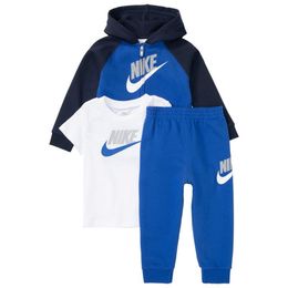 Nike Sportswear Trainingsanzug (Set, 3-tlg), blau