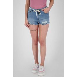 alife and kickin Alife & Kickin Shorts LatoyaAK DNM A Shorts Damen Jeansshorts, kurze Hose, blau