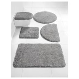 Badematte Heine HOME Badematten Gr. rechteckig (50cm x 90cm),, grau