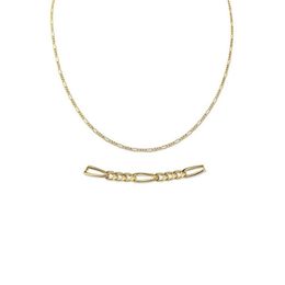 Firetti Collierkettchen Schmuck Geschenk Gold 333 Halsschmuck Halskette Goldkette Figarokette, Made in Germany, gelb|goldfarben