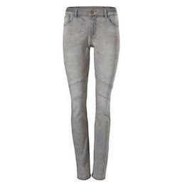 YESET Boyfriend-Jeans Damen Boyfriend Jeans Hose Karottenform Chino Stretch grau 135163