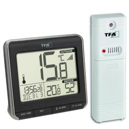 Tfa Dostmann Raumthermometer digitales Thermometer Prio TFA 30.3069.01 mit Raumklima