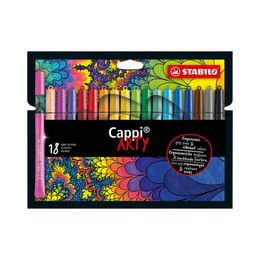 Filzstift Stabilo® Cappi ARTY 18er-Pack