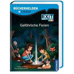 EXIT® - Das Buch Kids, Bücherhelden 2. Klasse, Gefährliche Ferien - Carola von Kessel, Inka Brand, Markus Brand, Gebunden