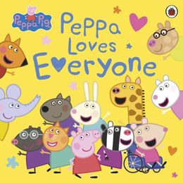 Peppa Pig: Peppa Loves Everyone - Peppa Pig, Kartoniert (TB)
