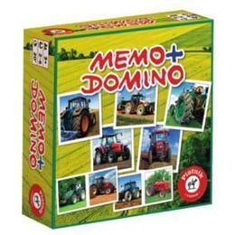 Piatnik Memo + Domino Traktoren (Kinderspiel)