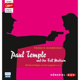 Paul Temple und der Fall Madison,1 MP3-CD - Francis Durbridge (Hörbuch)