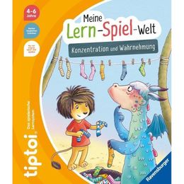 RAVENSBURGER VERLAG tiptoi® Meine Lern-Spiel-Welt: Konzentration und Wahrnehmung - Helen Seeberg, Kartoniert (TB)