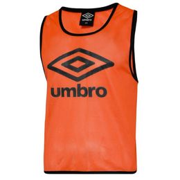 Umbro Funktionsshirt Umbro Training Bib Kinder Kennzeichnungs-Hemd Trainings-Leibchen UMTK0125-ZA3 Fußball-Shirt Orange