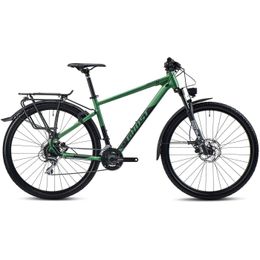 GHOST Mountainbike Kato EQ AL, 24 Gang Shimano Acera RD-M360 Schaltwerk, Kettenschaltung, grün