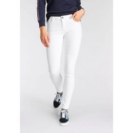 Arizona Skinny-fit-Jeans Ultra-Stretch Mid Waist, weiß