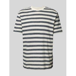 Selected Homme T-Shirt mit Streifenmuster