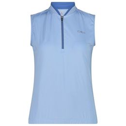 CMP - Women's Sleeveless Bike T-Shirt - Rad Singlet Gr 38 blau