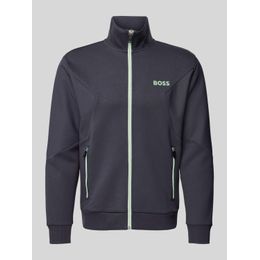 BOSS Green Sweatjacke mit Stehkragen Modell 'Skaz'