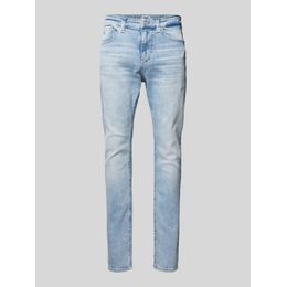 Tommy Jeans Slim Tapered Fit Jeans im 5-Pocket-Design Modell 'AUSTIN'