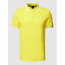 BOSS Green Poloshirt mit Label-Stitching Modell 'PADDY'