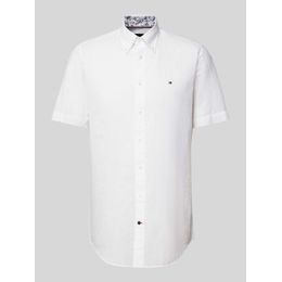 Tommy Hilfiger Regular Fit Business-Hemd mit Button-Down-Kragen