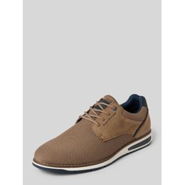 Tom Tailor Derby-Schuhe mit Label-Detail