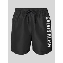 Calvin Klein Underwear Badehose mit Label-Print