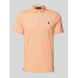 Polo Ralph Lauren Tailored Fit Poloshirt mit Label-Stitching