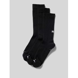 Puma Socken mit Label-Details im 3er-Pack