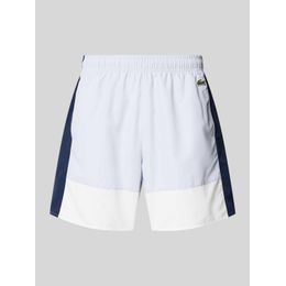 Lacoste Badehose mit Logo-Patch