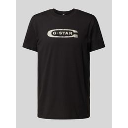 G-Star Raw T-Shirt mit Label-Print