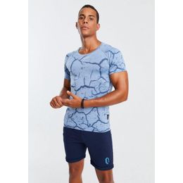 Leif Nelson Funktionsshirt Fitness Top .