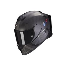 Scorpion Exo Motorradhelm Scorpion Exo-R1 Evo Carbon Air MG Matt-Schwarz / Dark Silver L