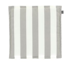 Jan Kurtz Fine Sitzkissen mit weißen Streifen Polyacryl 43x43x2 cm