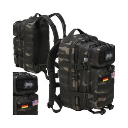 BWuM Trekkingrucksack BWuM US Assault Pack Cooper Rucksack + Patch & Flaggen