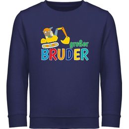 Shirtracer Sweatshirt Großer Bruder Bagger Großer Bruder