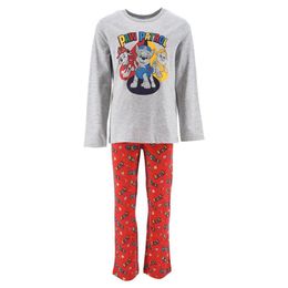 PAW PATROL Schlafanzug Chase Marshall Rubble Kinder Jungen Pyjama langarm Nachtwäsche (2 tlg)