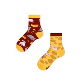Many Mornings Freizeitsocken Many Mornings Kids Mouse and Cheese (1 Paar