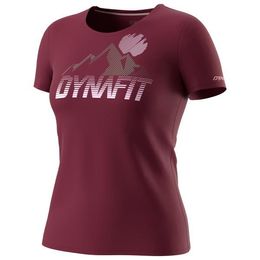 Dynafit - Women's Transalper Graphic S/S Tee - Funktionsshirt Gr XS rot