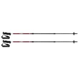 Leki - Trail Lite - Trekkingstöcke Länge 100 - 135 cm tamarillo /weiß