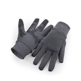 Beechfield® Multisporthandschuhe Herren Softshell Sport Handschuhe / Sporthandschuhe / Laufhandschuhe Atmungsaktiv