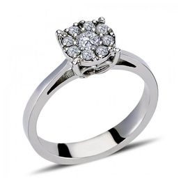 EinStein Diamant Verlobungsring Diamantring Effect wie 1