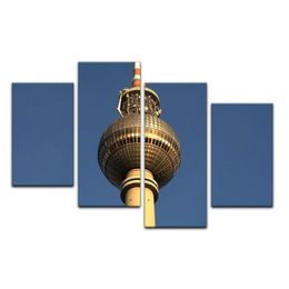 Bilderdepot24 Leinwandbild Berliner Fernsehturm