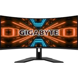 Gigabyte G34WQC A Curved-Gaming-LED-Monitor (86 cm/34 ", 3440 x 1440 px, QHD, 1 ms Reaktionszeit, 144 Hz, VA LCD), schwarz