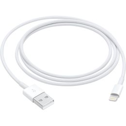 Apple Lightning auf USB Kabel (1 m) USB-Kabel, Lightning, USB Typ A (100 cm), weiß